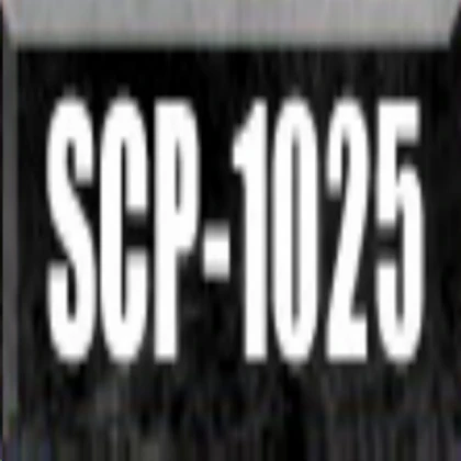 SCP-1025 Sign
