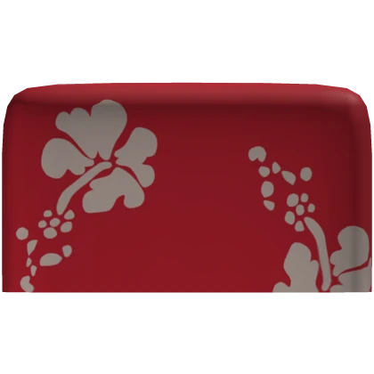 Red Tropical Floral Button Shirt ( Right Arm ) | Roblox Item - Rolimon's