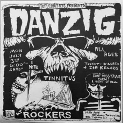 Danzig Gig Poster