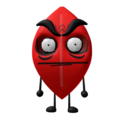 Evil leafy on head - bfb tpot bfdia osc | Roblox Item - Rolimon's