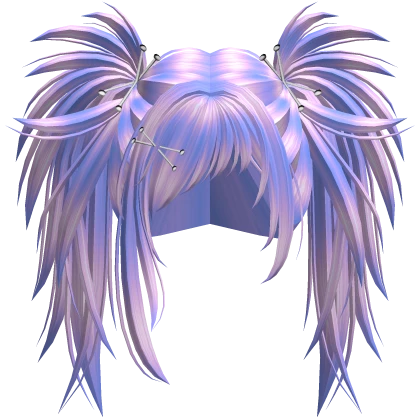 🖤 vkei horror scene pigtails cotton candy | Roblox Item - Rolimon's