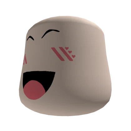 Super Super Happy Lashes Face Pale Light Pink SSHF | Roblox Item ...