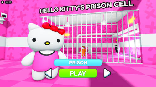 HELLO KITTY'S PRISON RUN! (Obby) - Roblox