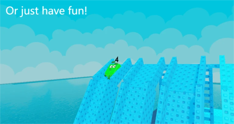 ¡Sube los bloques de números! - Roblox