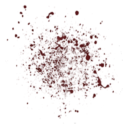 blood splatter