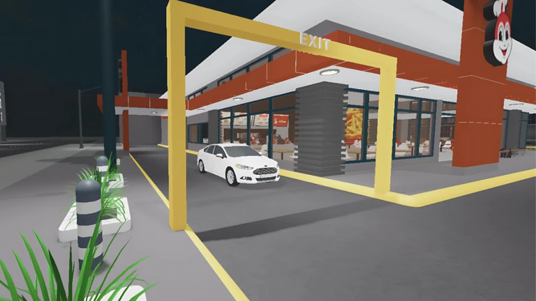 Manger à Jollibee - Roblox