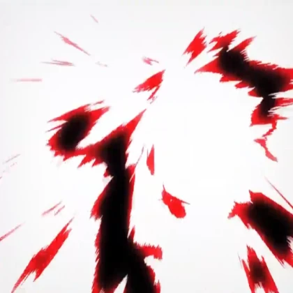 Black Flash Impact Frame 36