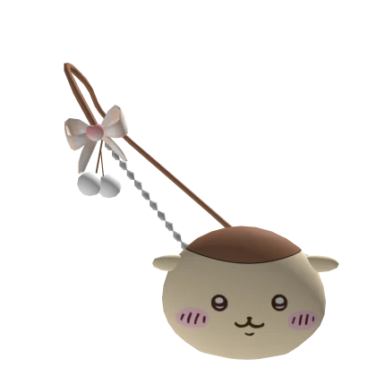 Chiikawa bag with a bow Kuri-Manju | Roblox Item - Rolimon's