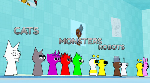 [OC CREATOR] Vai trò chơi Sprunki chính xác. [3D] - Roblox