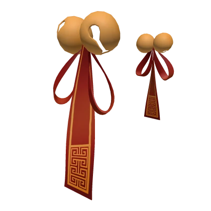 [RED] Cute Chinese Bell Ribbon | Roblox Item - Rolimon's