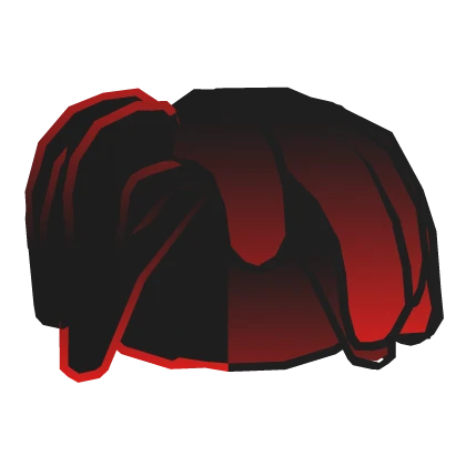 EPIC Red Shadow Ombre Bacon Hair | Roblox Item - Rolimon's