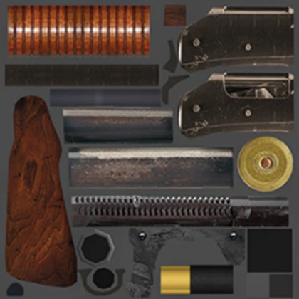 Trench Gun Texture