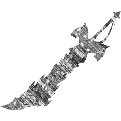 Black VHS Glitch Sword [Animated] | Roblox Item - Rolimon's