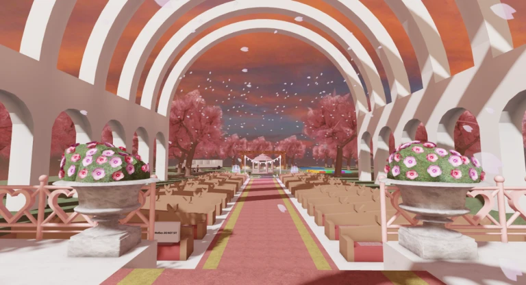 Beautiful Wedding - Roblox