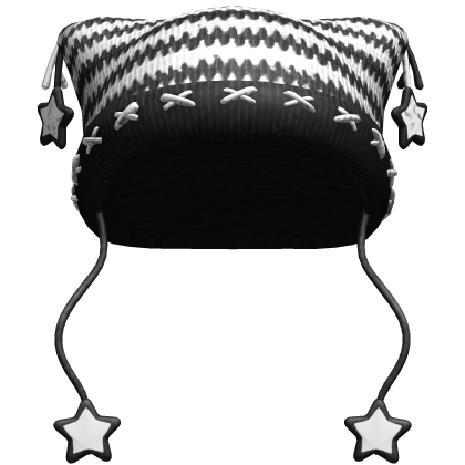 Y2K หมวกแมวถักโครเชต์ (ชุด) - Roblox