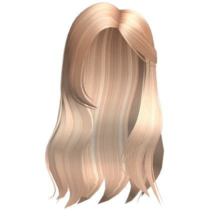 Blonde Long Flowy Silky Side Part Hair | Roblox Item - Rolimon's