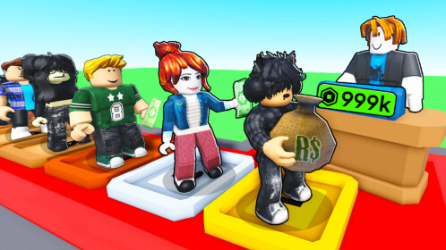 Line to Riches (Spenden-Spiel) - Roblox