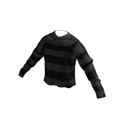Grey and Black Knit Sweater | Roblox Item - Rolimon's