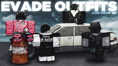 [R6/R15] Emo Evade Outfits Ideas - Roblox