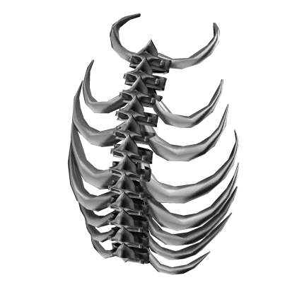 Ribs de designer Y2K en argent - Roblox