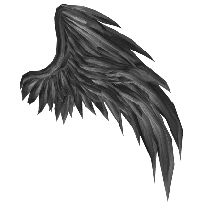 Left Grey Ghoul Wing | Roblox Item - Rolimon's