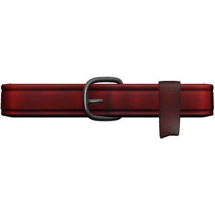 Basic Red Belt 1.0 | Roblox Item - Rolimon's