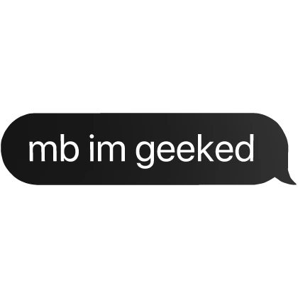 mb im geeked | Roblox Item - Rolimon's