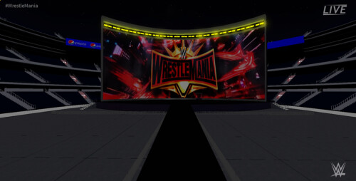 Wrestlemania de la WWE - Roblox