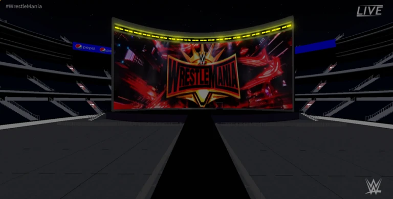 Wrestlemania de la WWE - Roblox