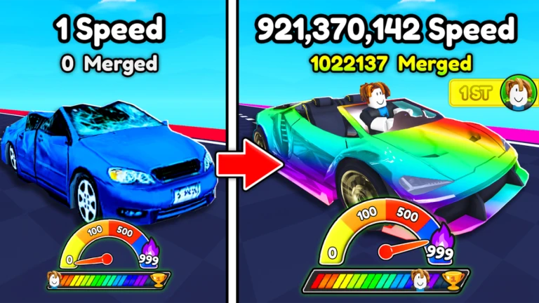 Merge for SPEED! | Roblox Game - Rolimon's