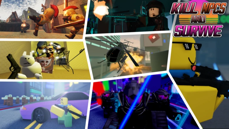 Mata NPCs y Sobrevive - Roblox