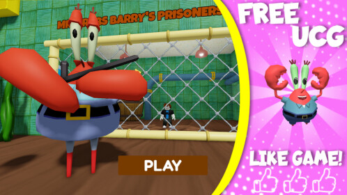 MR. RED CRAB BARRY'S PRISON RUN (OBBY) (ACTUALIZACIÓN) - Roblox