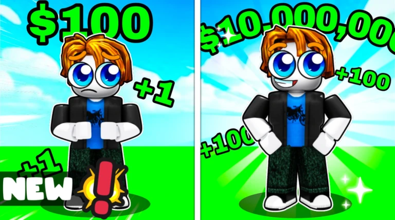 +100 Robox a cada segundo Easy Parkour Obby! - Roblox