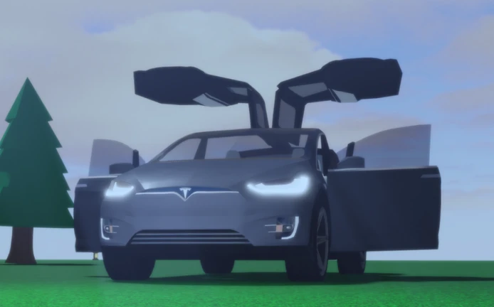 Tesla Model X (Yıldönümü!) - Roblox