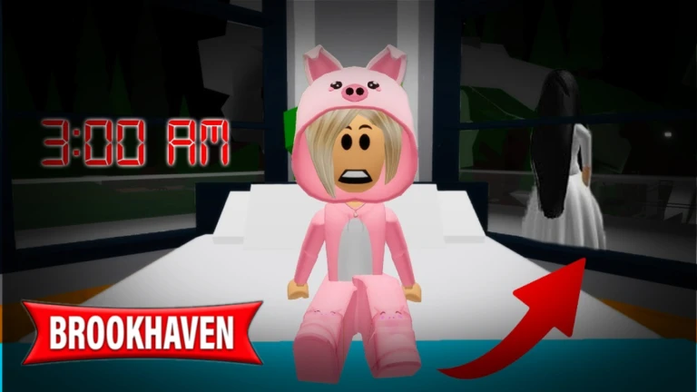 Sobreviva às 3 da manhã em brookhaven... (Nova história) - Roblox