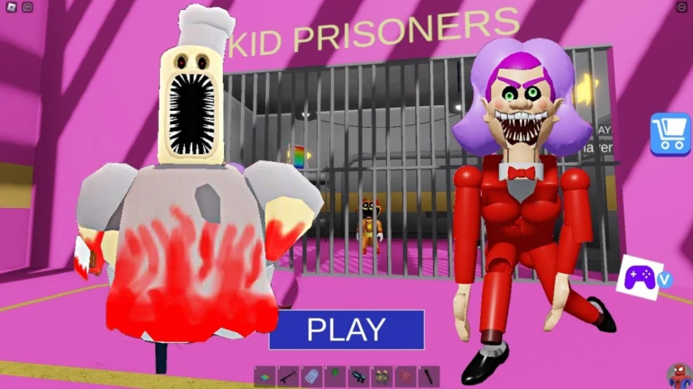 Chelsea Horror Obby BARRY'S PRISION RUN! (OBBY) - Roblox