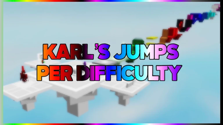 [มรดก] การกระโดดของ Karl ต่อความยากของแผนภูมิ Obby - Roblox