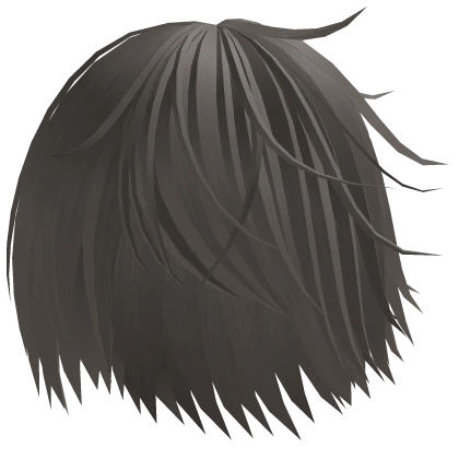 ash brown anime messy windy vkei emo boy hair | Roblox Item - Rolimon's