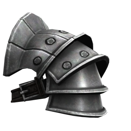 Iron Forged Knight Left Pauldron | Roblox Item - Rolimon's