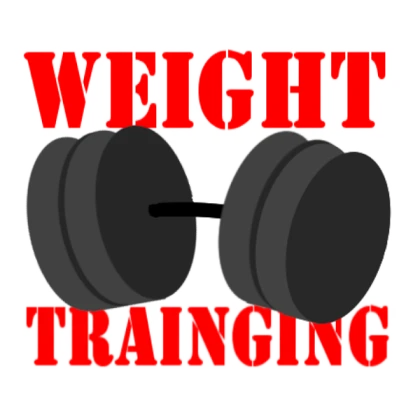 NEW WEIGHT TRAINING DECAL