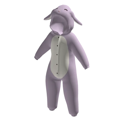 Pastel Onesie Lavender Bunny | Roblox Item - Rolimon's