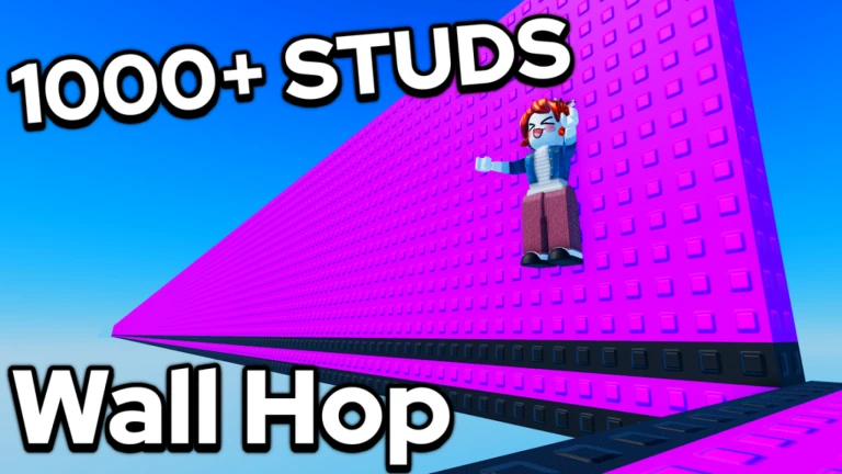 [NOVO] +1 Stud Wall Hop Obby - Roblox