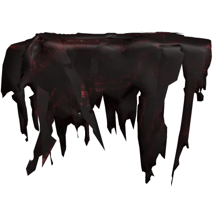 Tattered Neck Scarf Deep Red | Roblox Item - Rolimon's