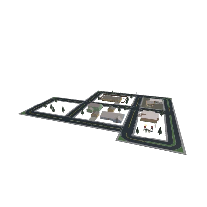 ROBLOX Suburban Map Without Scripts