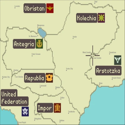 Papers Please Map