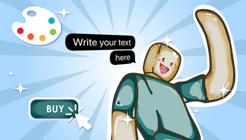 [UGC] テキストバブルUGCを作成する - Roblox