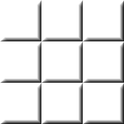 transparent beveled tiles big