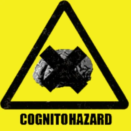 SCP - Cognitohazard Warning Label
