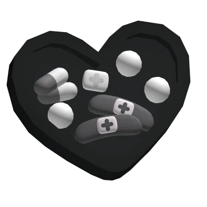 mini medicine box in black | Roblox Item - Rolimon's