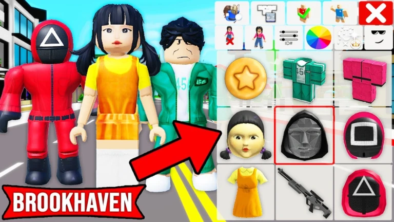 Brookhaven Jogo RP Squid 3 - Roblox